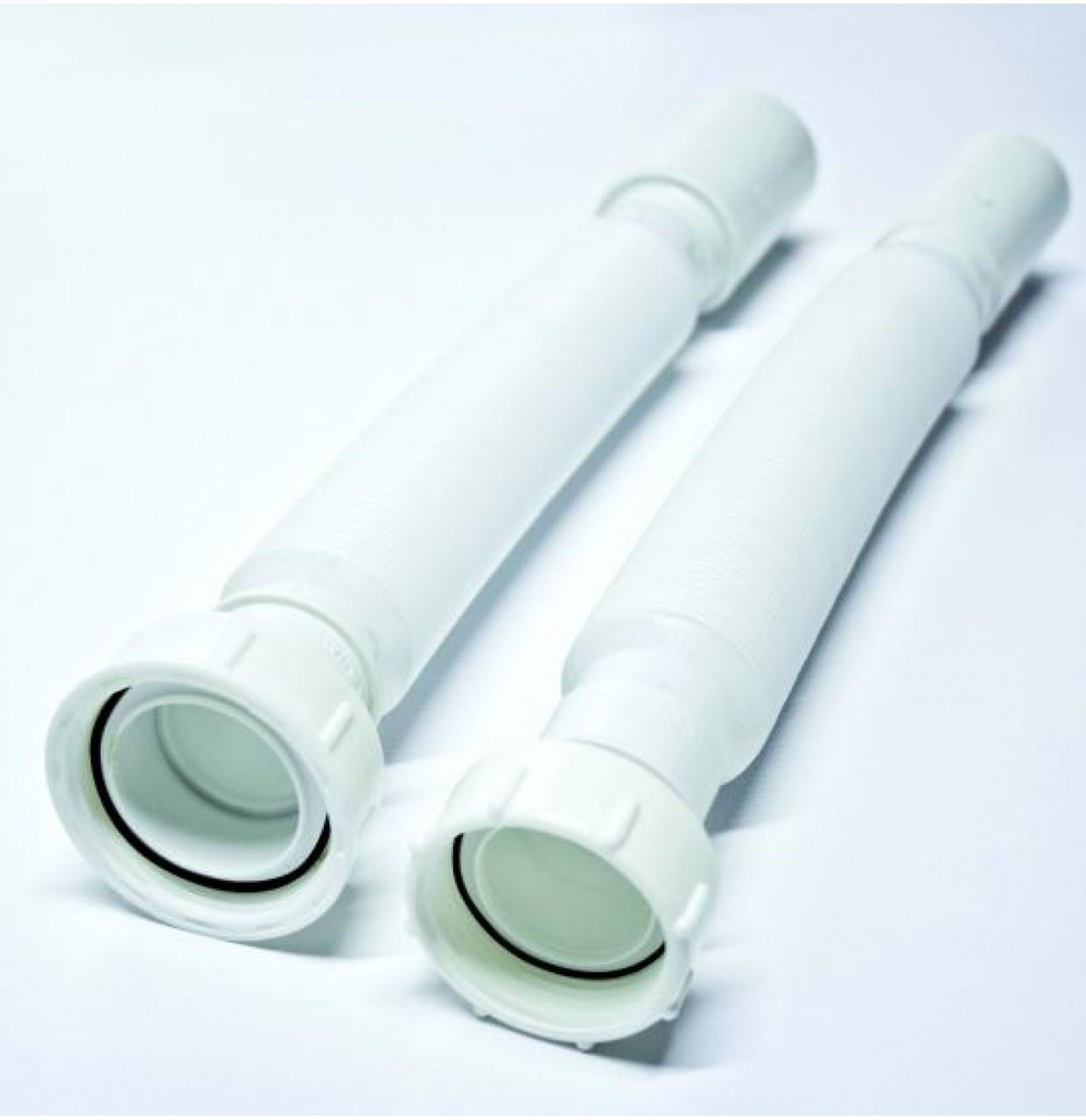 Universal flexible waste 40mm white - On-Demand Supplies