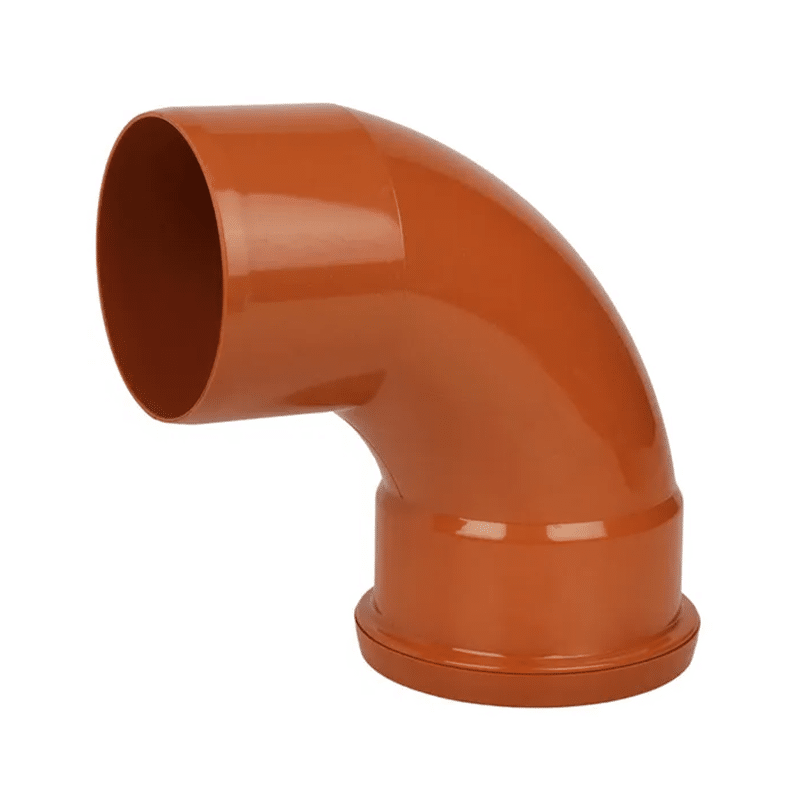 FloPlast Underground Single Socket 87.5° Bend - 110mm - On-Demand Supplies