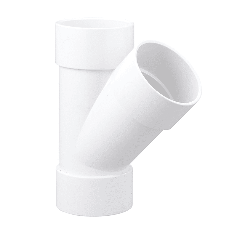 FloPlast White ABS Solvent 135° Waste Branch Tee - 40mm - On-Demand ...