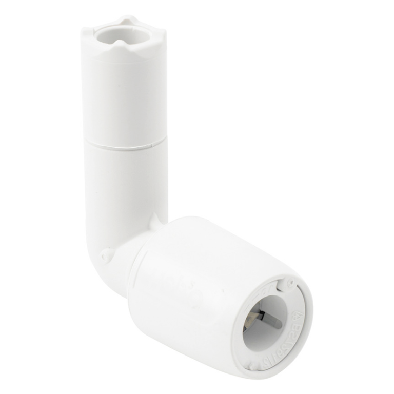Hep2O Plastic Push-Fit 90° Spigot Elbow Fitting - 10mm - On-Demand Supplies