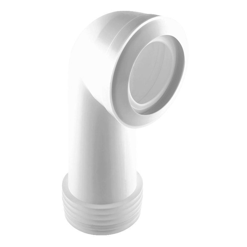 McAlpine MAC-8L 90° Long WC Pan Connector - 110mm - On-Demand Supplies