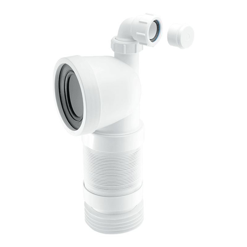 McAlpine WC-CON8FV 90° Bend Connector with Boss – 110mm - On-Demand ...