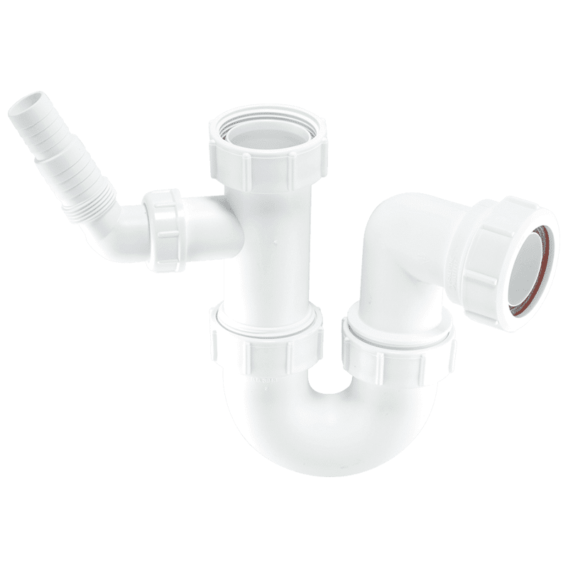 McAlpine WM14 Sink Trap with 135° Swivel Nozzle - 40mm - On-Demand Supplies