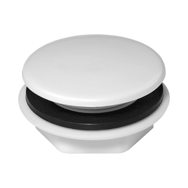 Plastic White Tap Long Thread Hole Stopper - 17mm - On-Demand Supplies