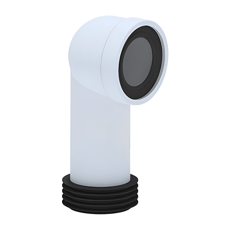 KeyPlumb W9228KPEU 90° WC Pan Connector - 110mm - On-Demand Supplies